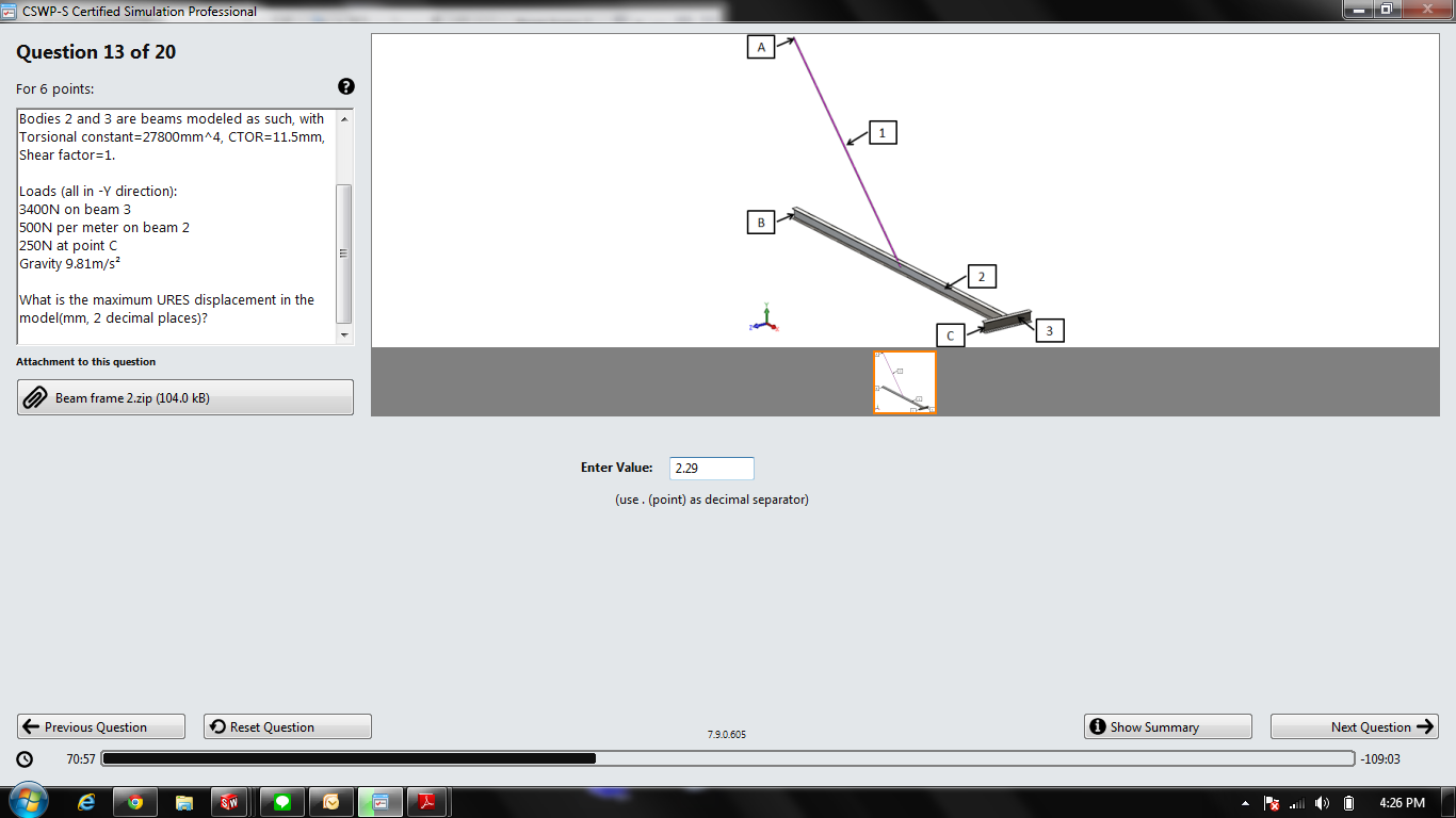 CSWP-S Certified Simulation Professional Question 13 | Chegg.com
