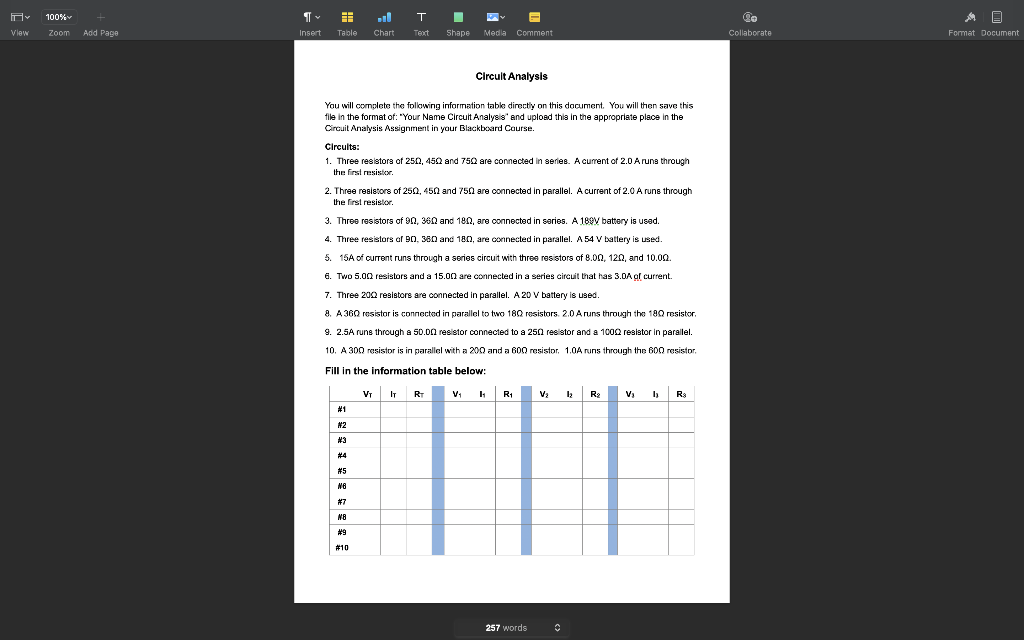 Solved 100% View Zoom Add Page ĦĦ al T Chart Text Insert | Chegg.com