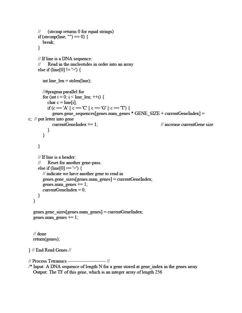 Solved The pseudocode below shows you how to compute the TFs | Chegg.com