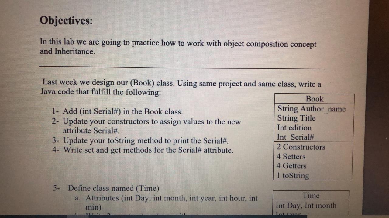 Solved Objectives: In this lab we are going to practice how | Chegg.com
