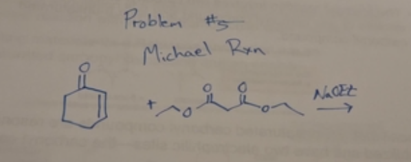 Solved Problem #5 Michael Rxn one NAGEL | Chegg.com