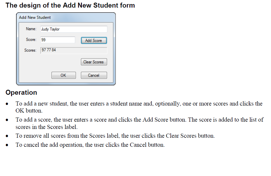 For this project, you'll develop an application that | Chegg.com