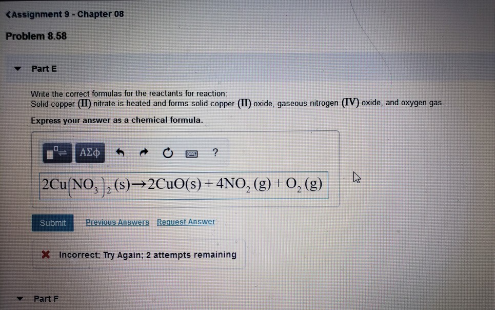 Solved CAssignment 9 Chapter 08 Problem 8.58 Write the | Chegg.com