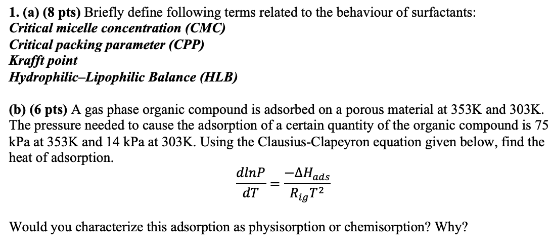 Solved 1. (a) (8 pts) Briefly define following terms related | Chegg.com Solved 1. (a) (8 pts) Briefly define following terms related | Chegg.com