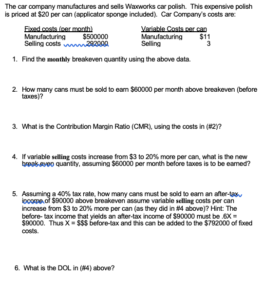 Solved Please explain which formulas to use and how to get | Chegg.com
