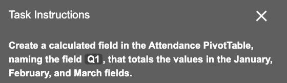 Solved Task InstructionsCreate a calculated field in the | Chegg.com