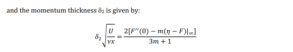Solved 2c. Show that for wedge flow, the displacement | Chegg.com