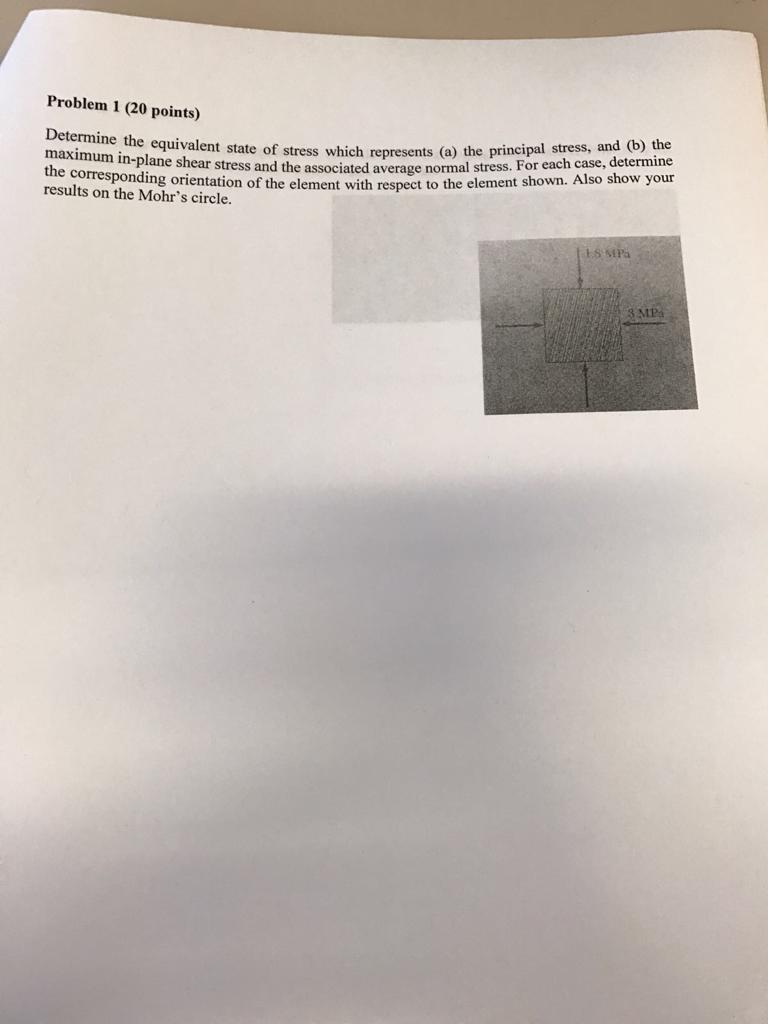 Solved Problem 1 (20 points) Determine the equivalent state | Chegg.com