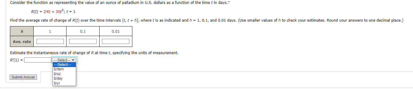 Solved Consider the function as representing the value of an | Chegg.com Solved Consider the function as representing the value of an | Chegg.com