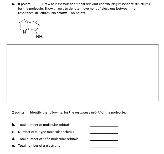 Solved a. 8 points Draw at least four additional relevant | Chegg.com
