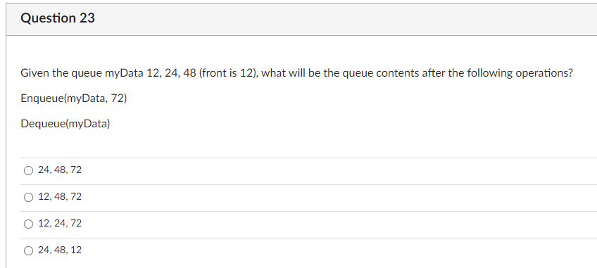 Solved Question 25 Which XXX completes the | Chegg.com