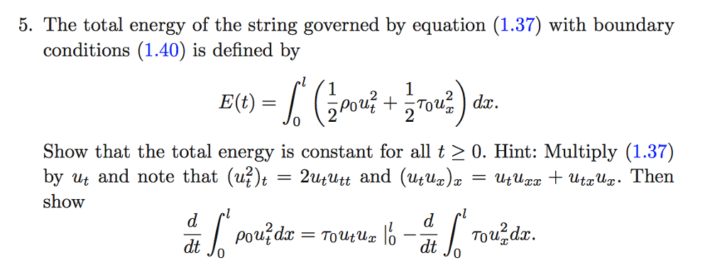 Total Energy Formula