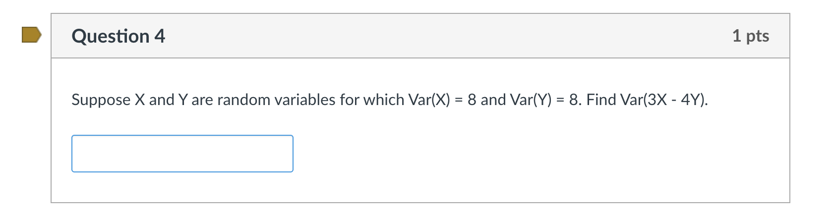 Solved Suppose X and Y are random variables for which Var(X) | Chegg.com