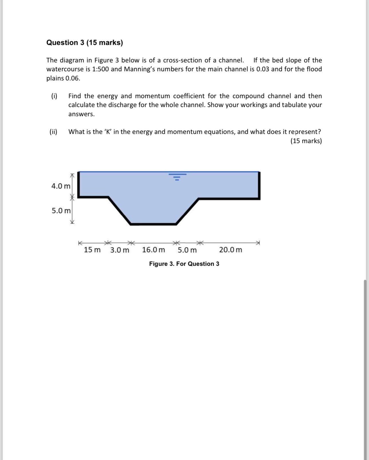 Solved Question 3 (15 ﻿marks) ﻿The diagram in Figure 3 | Chegg.com