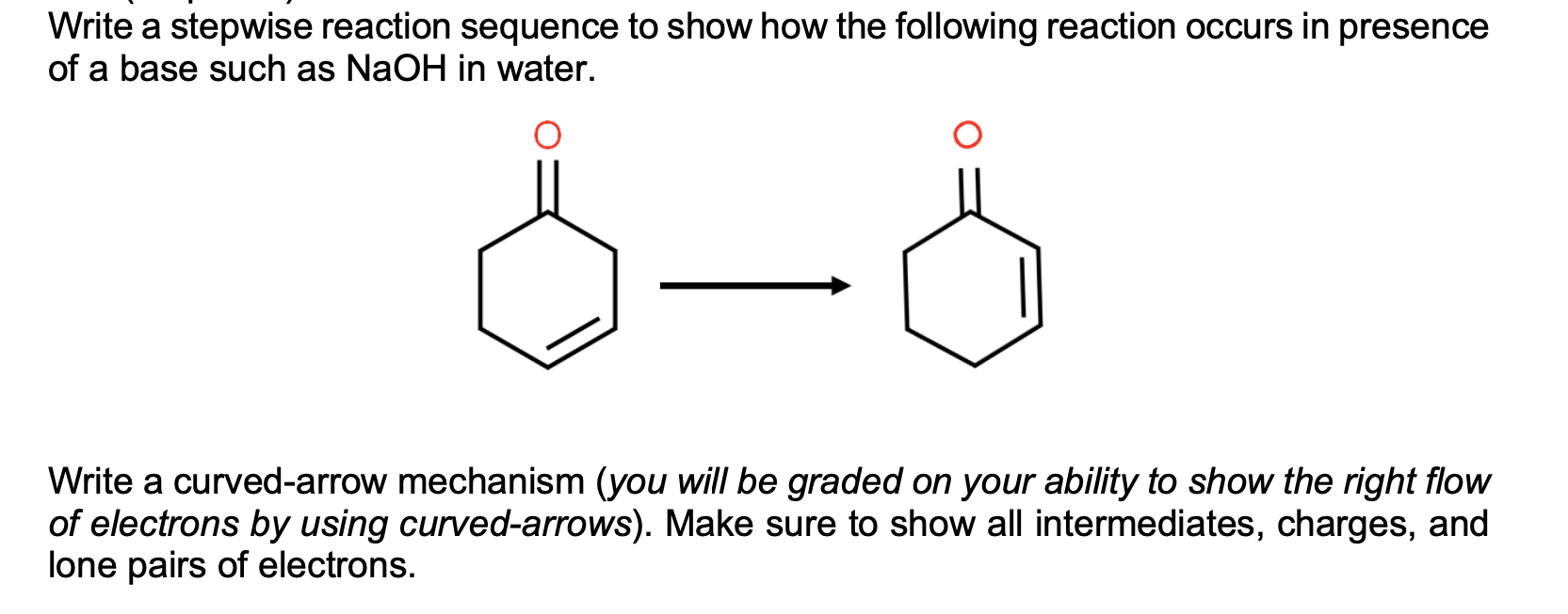 Solved Write a stepwise reaction sequence to show how the | Chegg.com