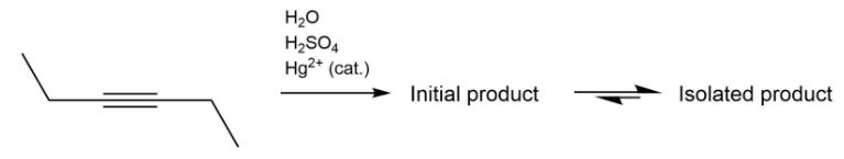 Solved Draw the initial and isolated products (products are | Chegg.com