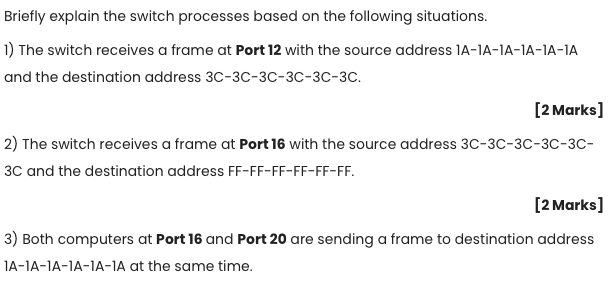 Solved PC1 1A-1A-1A-1A-1A-1A Port 12 Port 14 Port 16 S5700 | Chegg.com