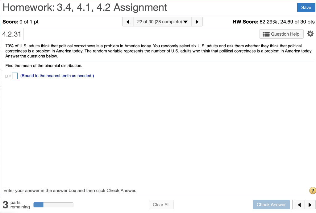 Solved Homework 3 1 3 3 Assignment Save Score 0 Of 1 Pt