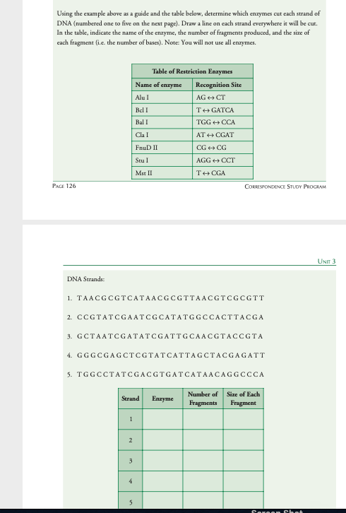 Solved Using the example above as a guide and the table | Chegg.com