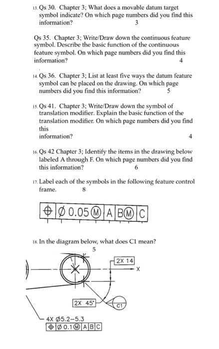 Solved 13. Qs 30. Chapter 3; What does a movable datum | Chegg.com