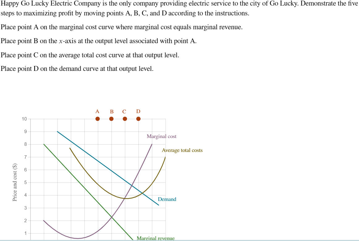 Solved Happy Go Lucky Electric Company is the only company | Chegg.com