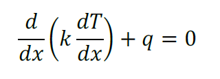 Solved Solve the 1D heat conduction equation with a source | Chegg.com