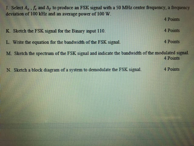 Solved Paragraph This binary baseband signal is encoded | Chegg.com