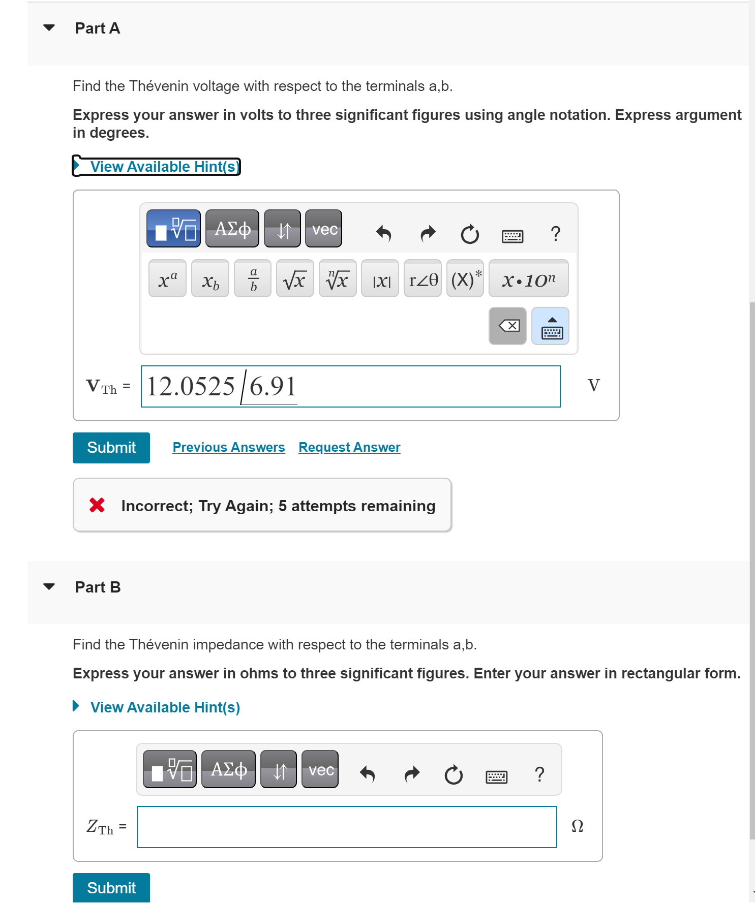 Solved The sinusoidal voltage source in the circuit in | Chegg.com