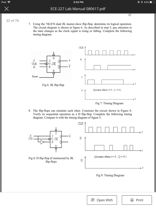 Solved 3:53 PM ECE-227 Lab Manual 080617.pdf periment 7: | Chegg.com