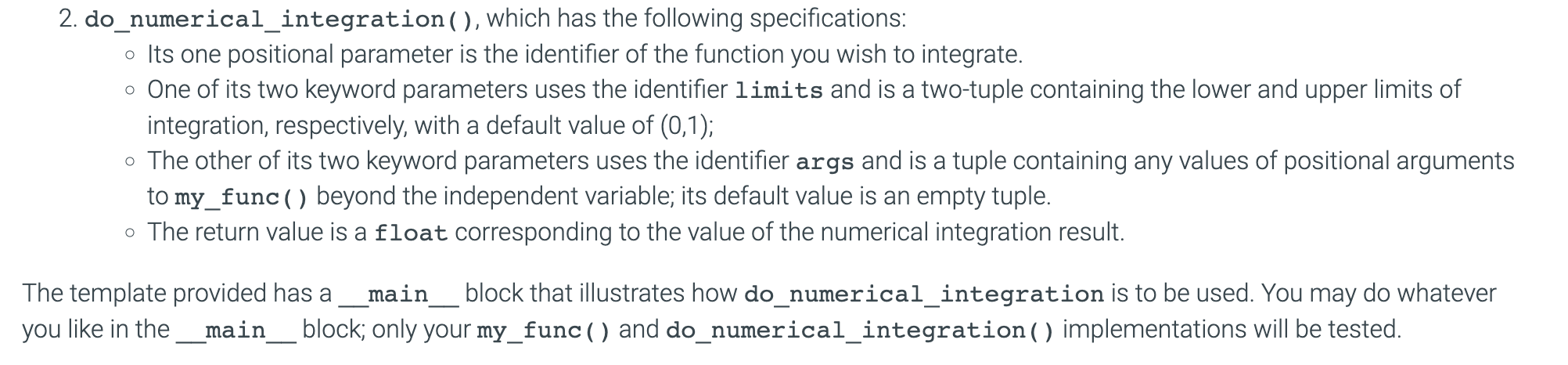 Solved 8.13 LAB: Scipy: Numerical integration The | Chegg.com