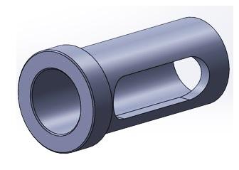 Solved 3D-Model the Retainer part. Unit system: IPS (inch, | Chegg.com