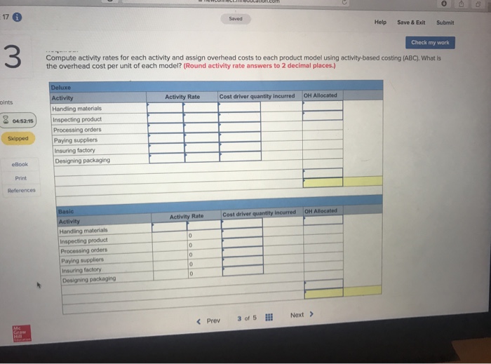Solved Saved Help Save & Exit Submit Check my work Xie | Chegg.com
