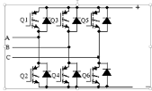 Solved The given design is three phase Rectifier IGBT switch | Chegg.com