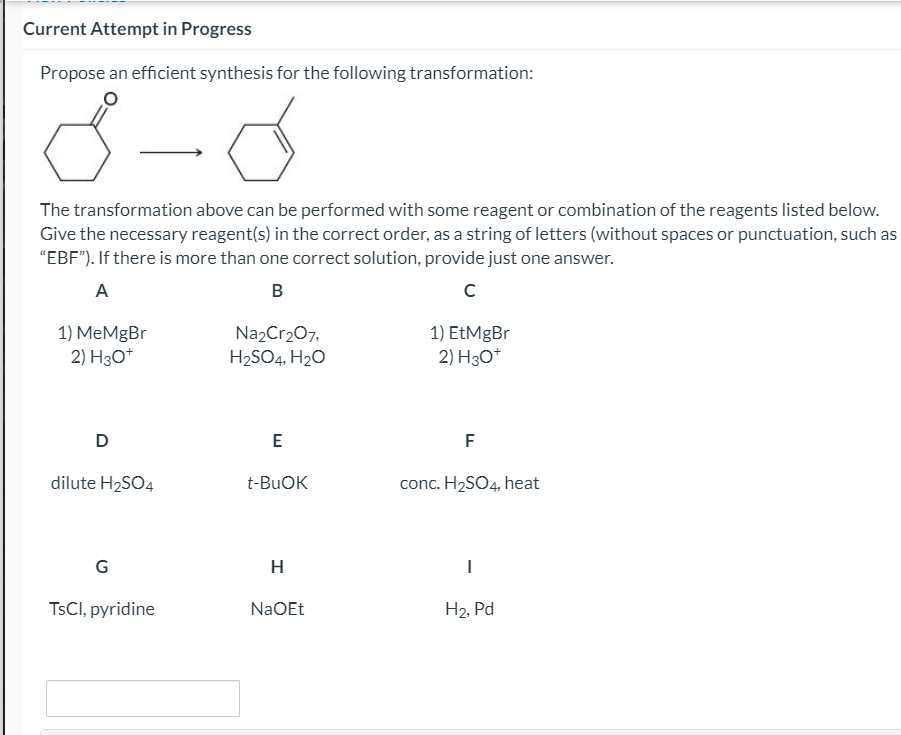Solved Incorrect. Propose an efficient synthesis for the | Chegg.com