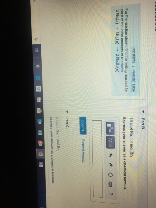 Solved Constants 1 Periodic Table Part A For the reaction | Chegg.com