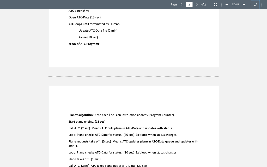 1. Upload print Screen image file(s) of running | Chegg.com
