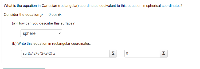 Solved What is the equation in Cartesian (rectangular) | Chegg.com