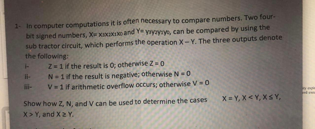 Solved 1- In computer computations it is often necessary to | Chegg.com