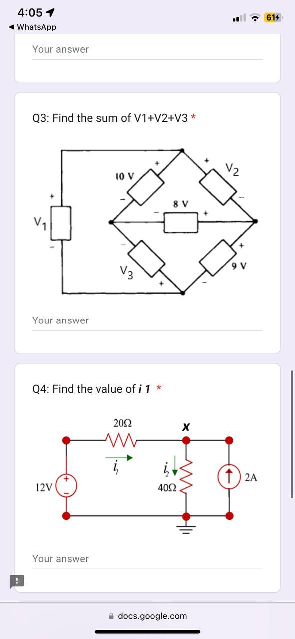 Solved Q1: Find the value of Vx * Your answer Q2: Calculate | Chegg.com