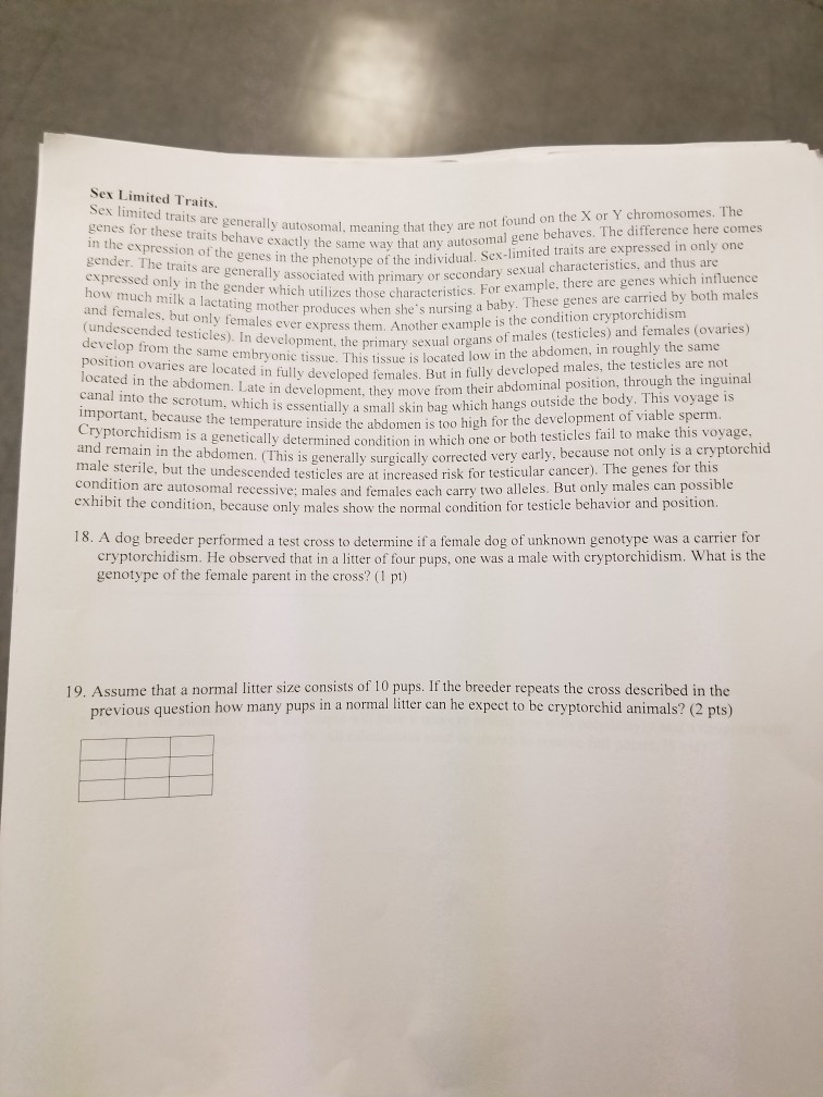 IV. Incomplete penetrance. You have learned that | Chegg.com