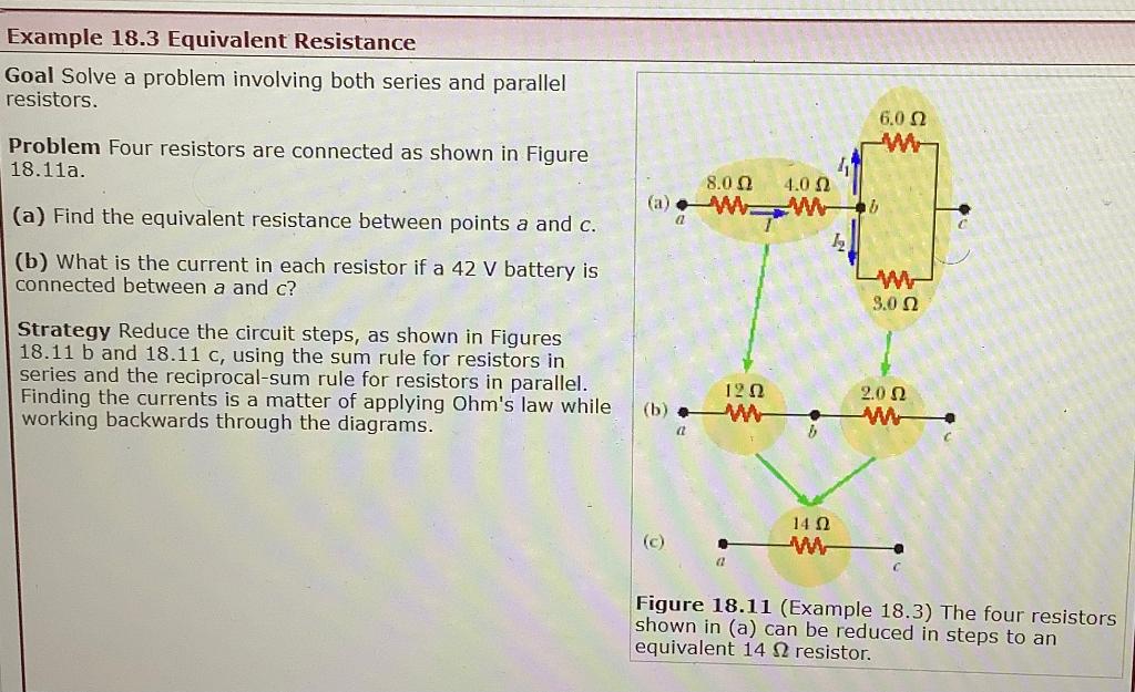 Solved Goal Solve a problem involving both series and | Chegg.com