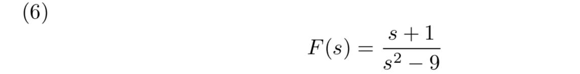 Solved Use • the linearity property of the inverse Laplace | Chegg.com