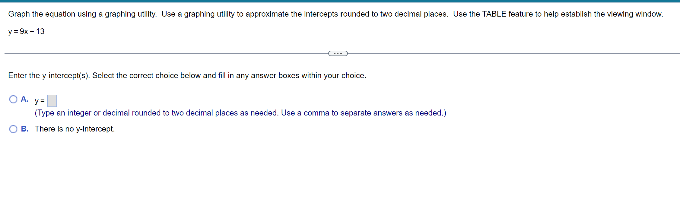 Solved Graph the equation using a graphing utility. Use a | Chegg.com