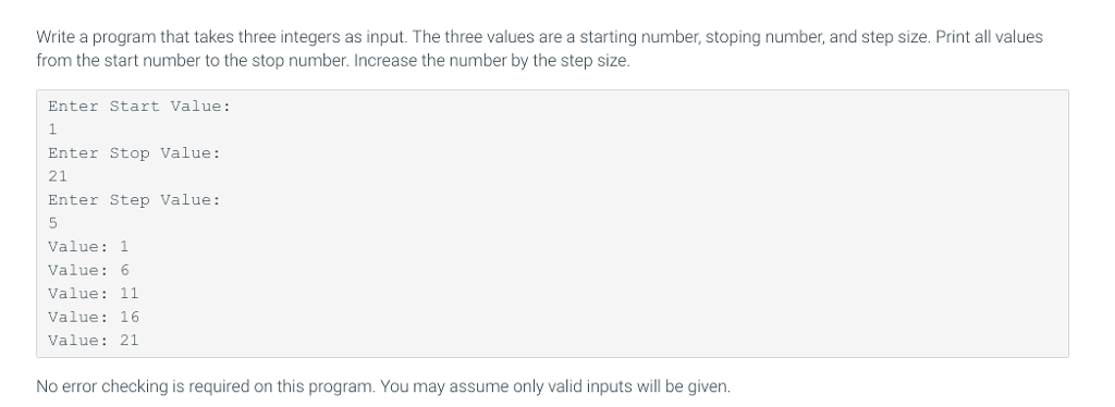 Solved Write a program that takes three integers as input. | Chegg.com