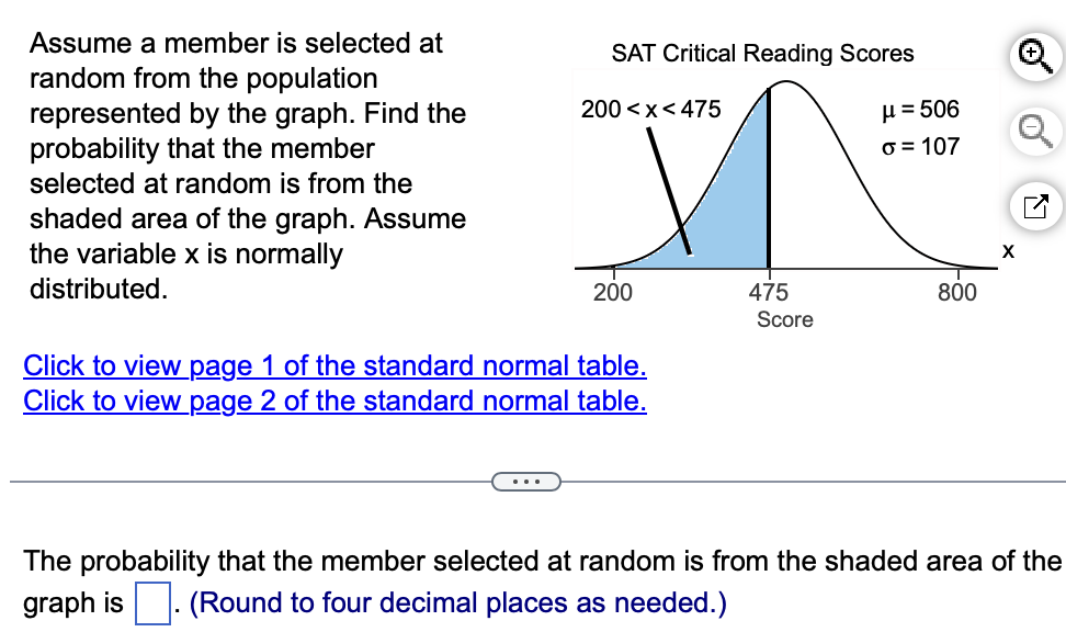 Solved The probability that the member selected at random is | Chegg.com