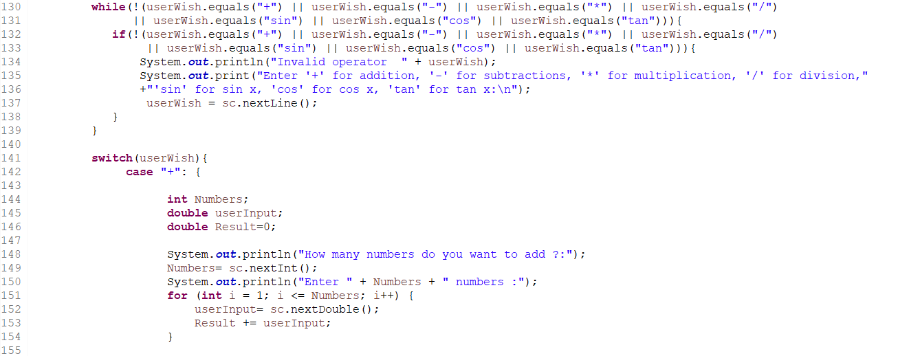 Solved Why is my program is not showing result in any | Chegg.com