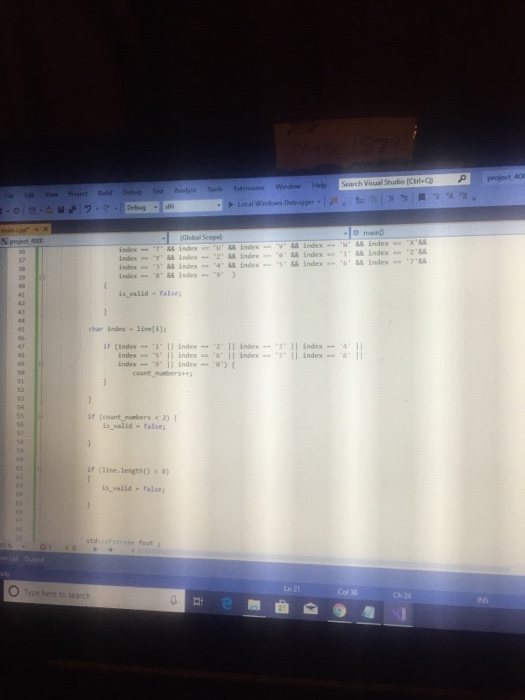 you Bot about writing e casy part PROG | Chegg.com