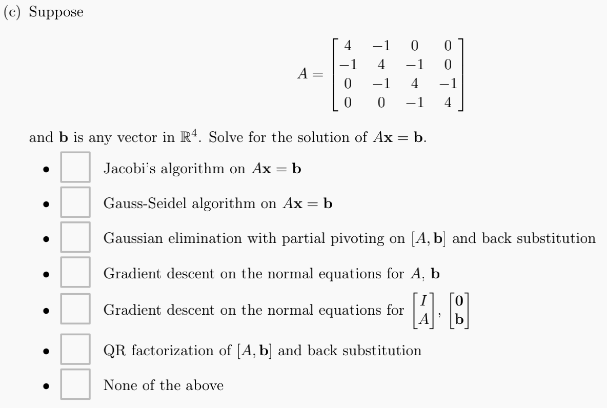 Solved Provide simple explanation and select the | Chegg.com