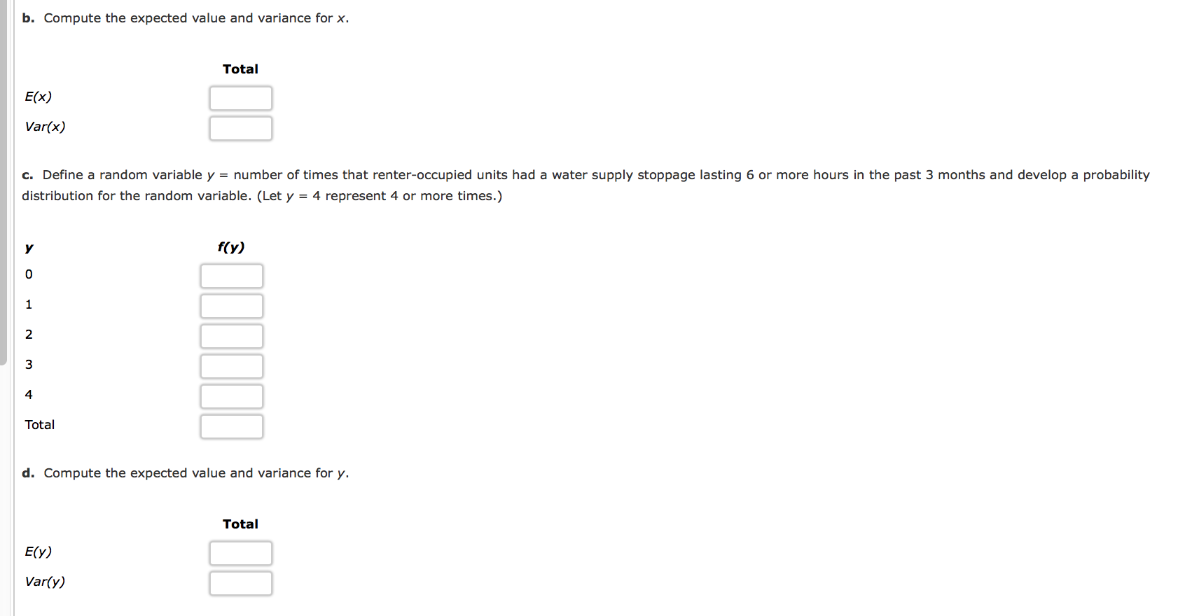 Solved The American Housing Survey reported the following | Chegg.com