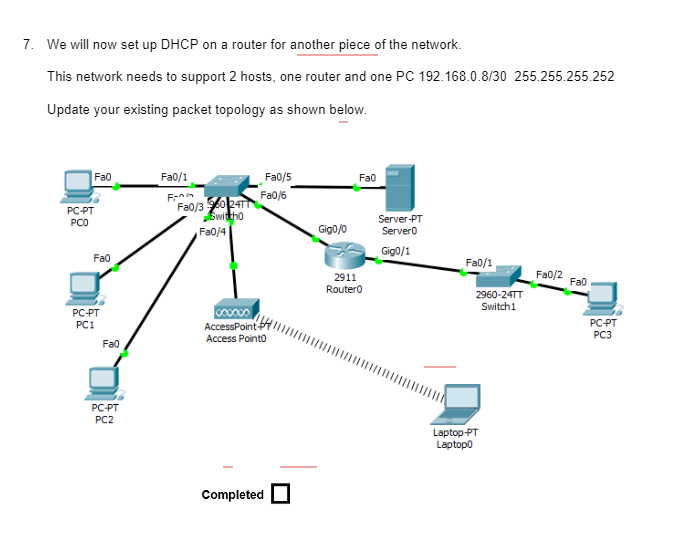 Solved Now go to the services tab and select "DHCP". We will | Chegg.com
